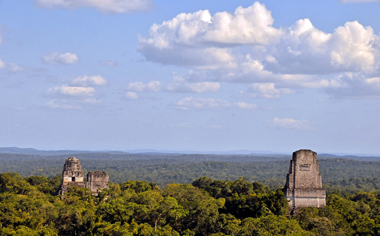 GWATEMALA: Tikal - piramidy Majów